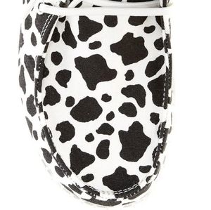 Hey Dude | Shoes | Hey Dude Wendy Cow Print | Poshmark